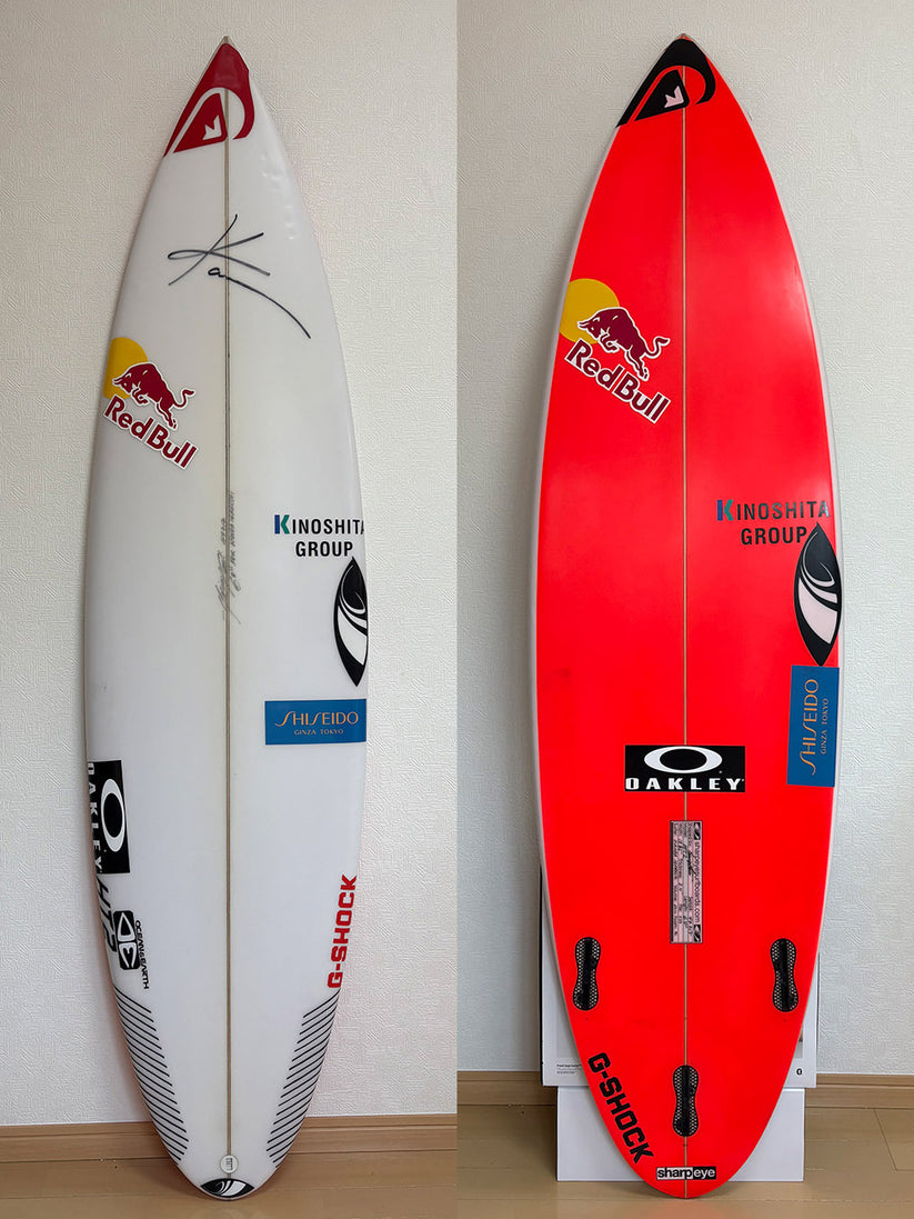 未使用品 直筆サイン入り Kanoa Igarashi 五十嵐カノア 使用済 HT2 6'0" x 18.65" x 2.4" 27.1L ...